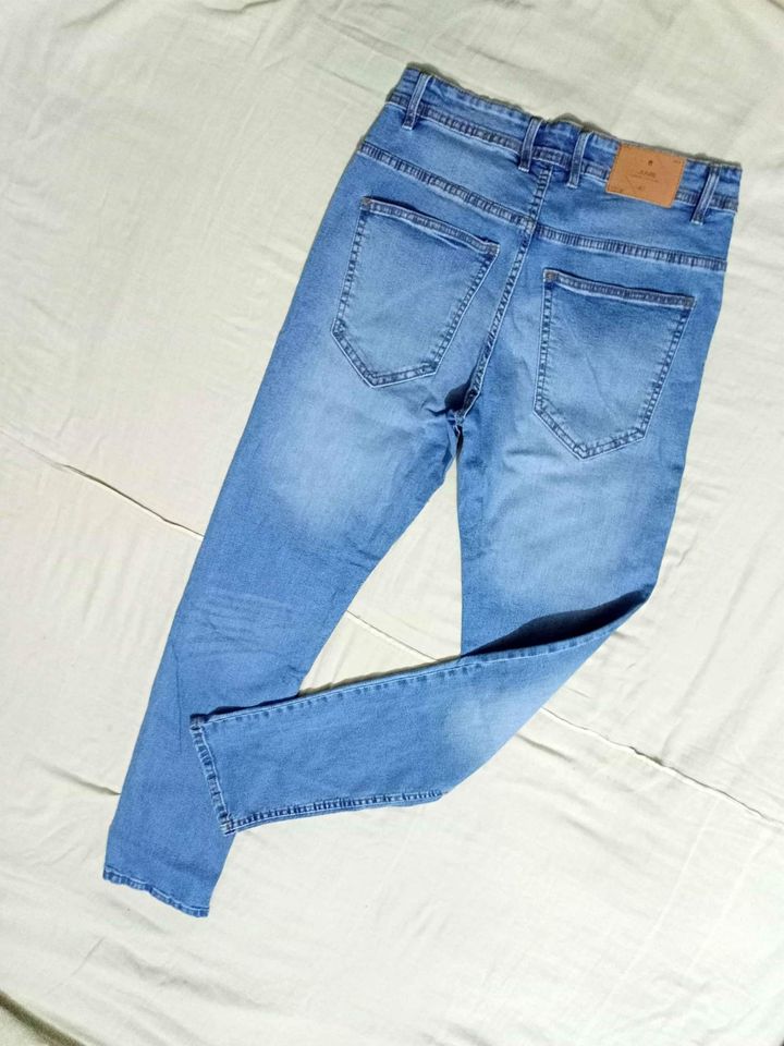 Express Deep Blue Denim Jeans Pant For Men | Daraz.com.bd