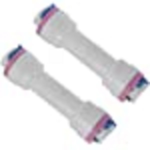 Check Valve 2PCS 1/4" One Way Push Fit Straight Quick Connect Check ...