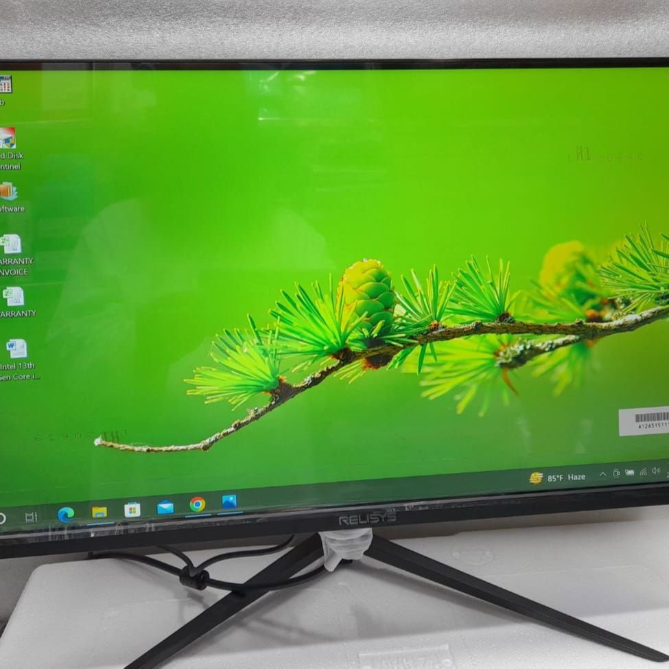 Relisys 22" Full HD LED Boarderless Monitor | Daraz.com.bd