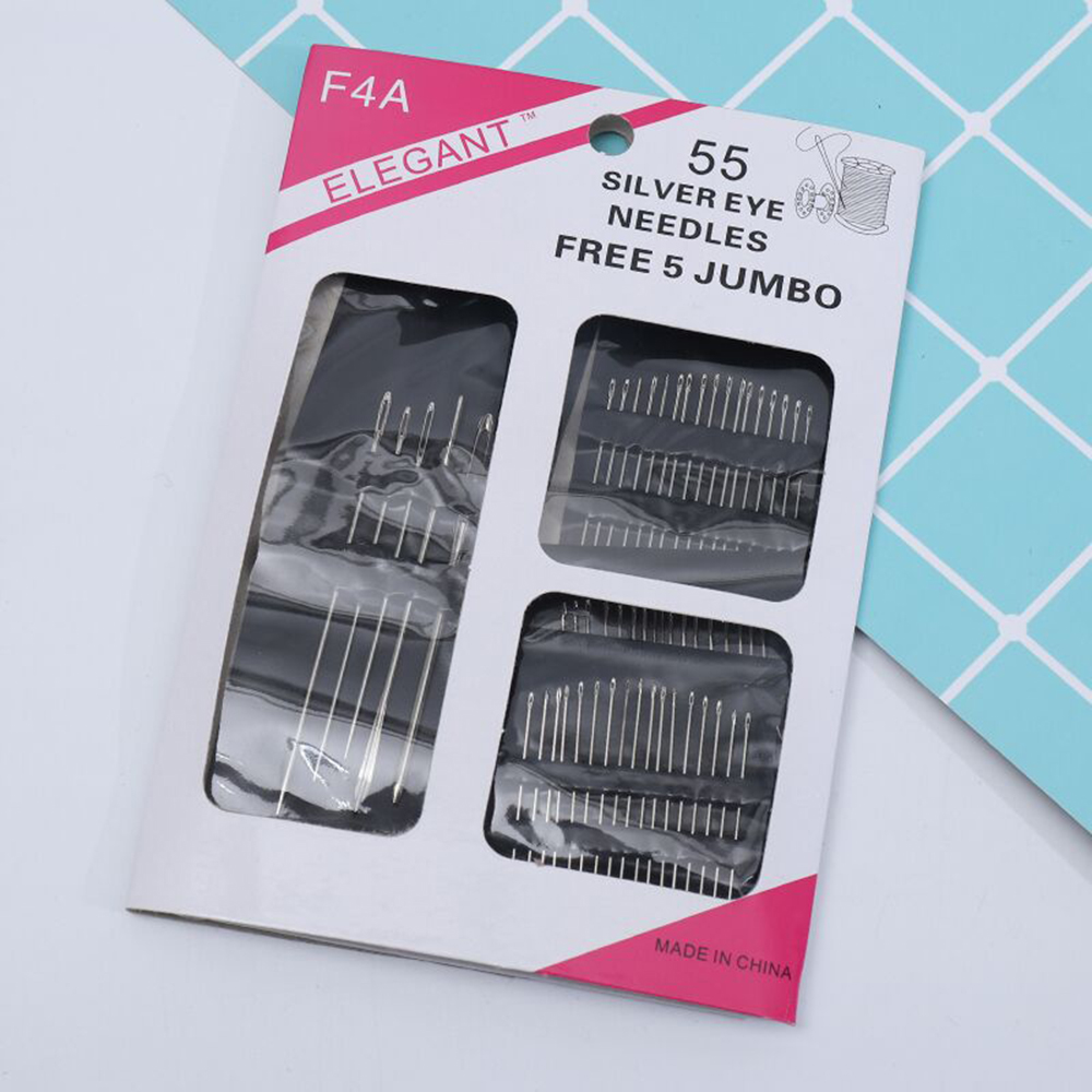 55pcs/set Multifunctional Hand Stitches Stainless Steel Sewing Pins Set ...