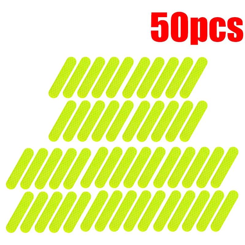 Fluorescent Car Lights Reflective Strips Warning Stickers and Decals ...