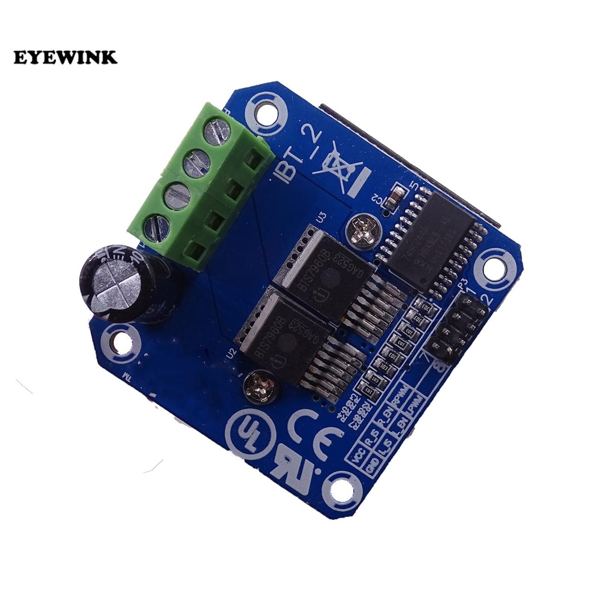 DC Motor Driver Module Double Channel H Bridge 60A For Robot ...