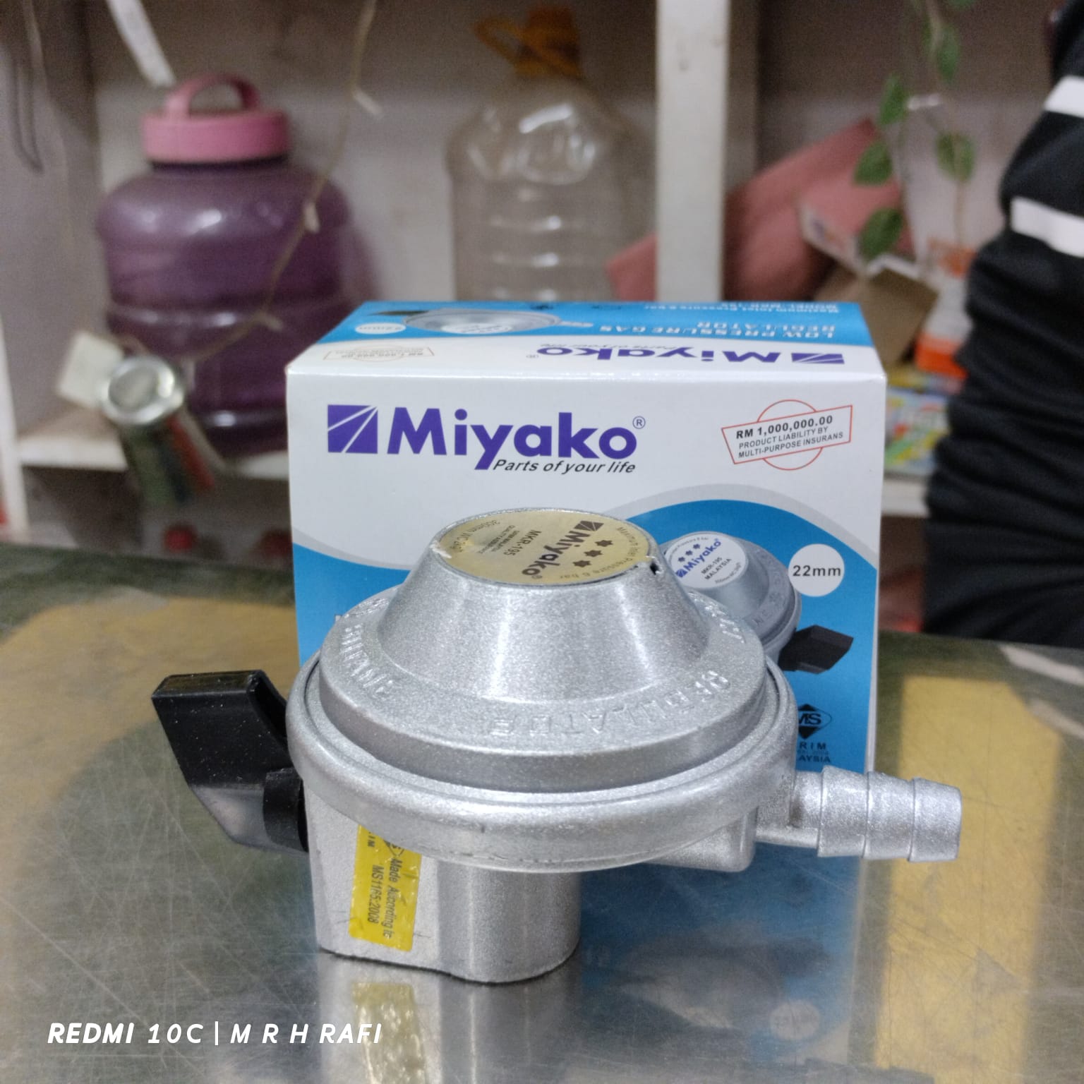 Miyako Lpg 22mm Gas Regulator | Daraz.com.bd