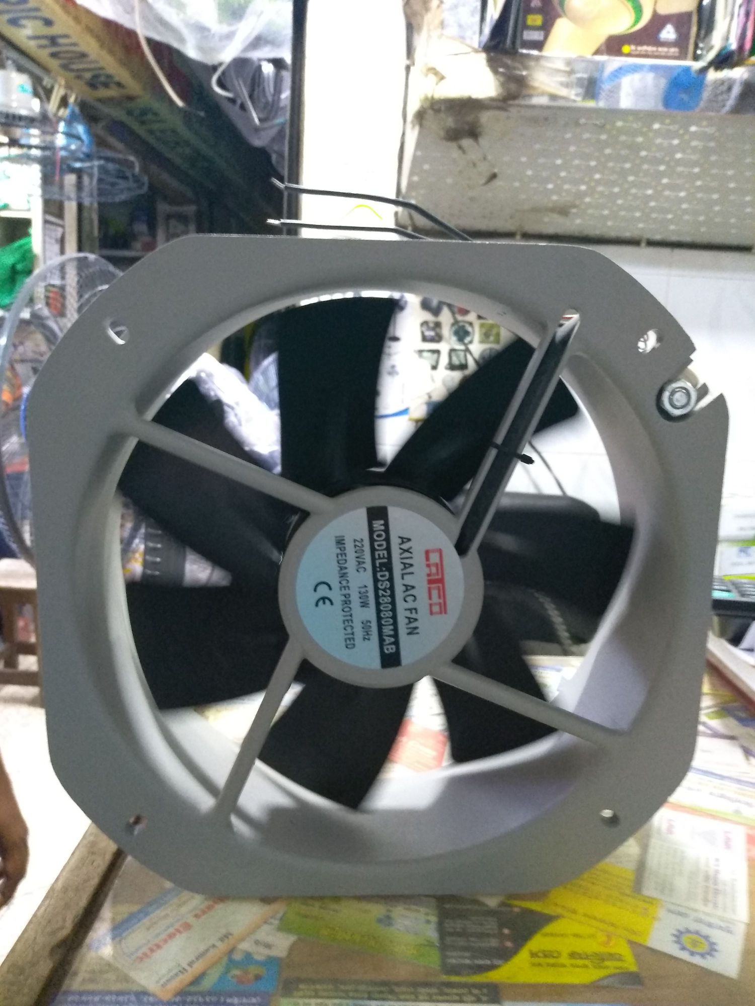 Kitchen High Temperature Resistant Exhaust Fan Industrial Fan Axial ...