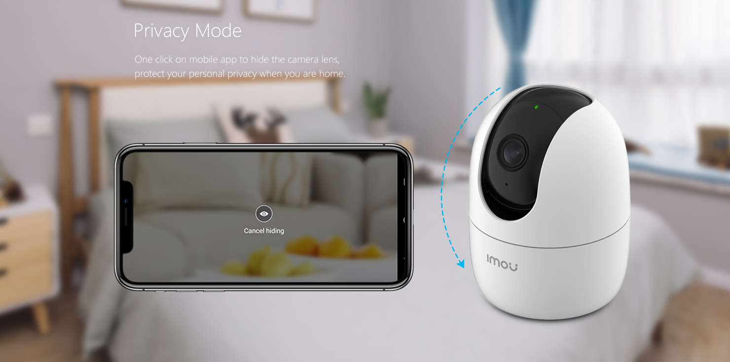 Imou Ranger 2 (3MP) SMART WiFi Indoor IP CAMERA + 64 GB SD CARD ...