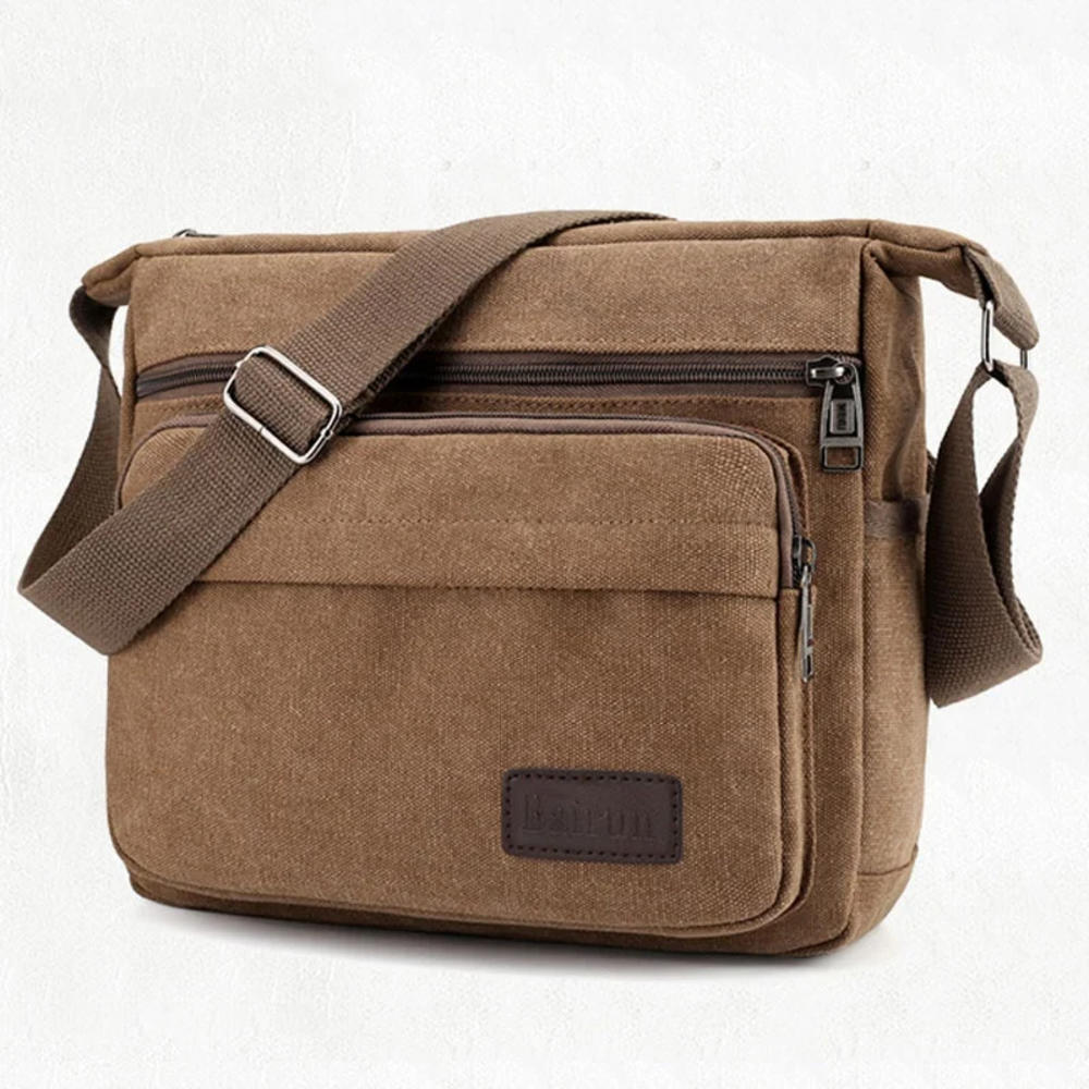 New Fashion Men Canvas Crossbody Shoulder Messenger Bags Man Cross Body ...