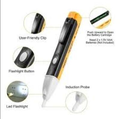 Non-contact Volt Alert Electrical Tester Socket Wall AC Power Outlet ...