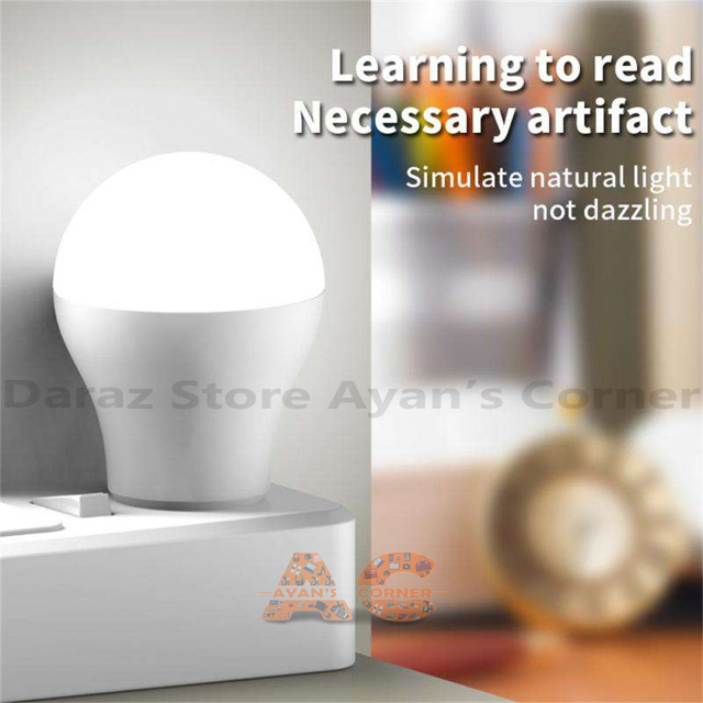 1 PCS USB Plug Night Light Mini USB Book Reading Lamp Computer Mobile ...