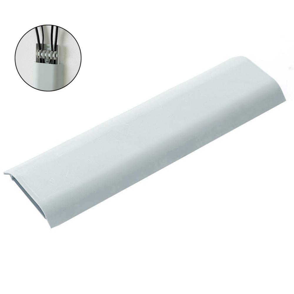 Wall Cable Management Covers, Paintable, Flat Design Cover Conceals 11. ...