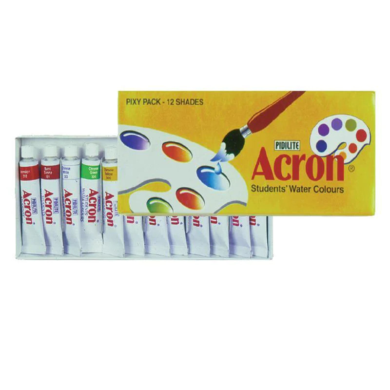 Acron Students Water Colour Pixy Pack 12x5 ml Tubes