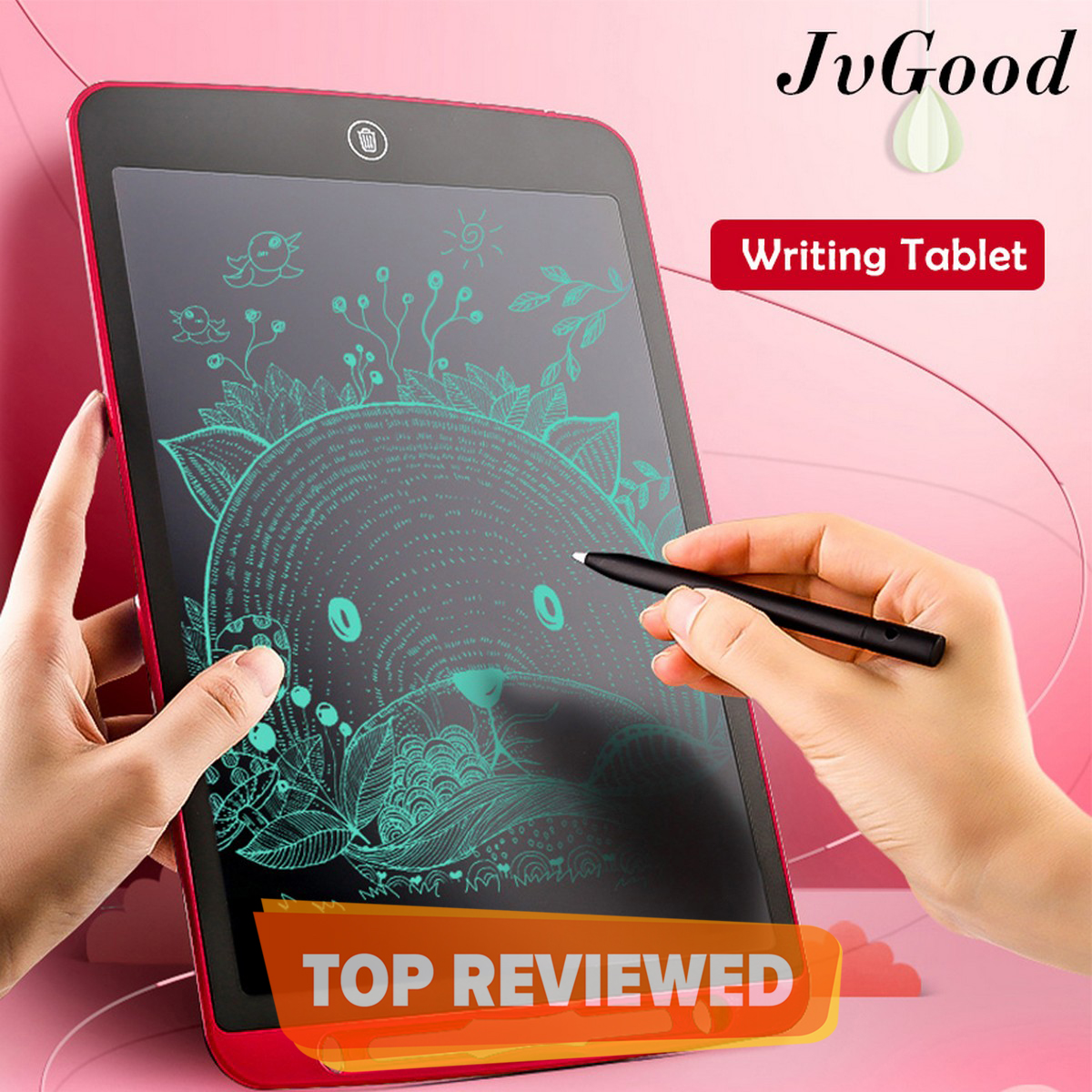 8.5" Lcd Writing Tablet Drawing Pad, Erasable E-Writer, Office Writing ...
