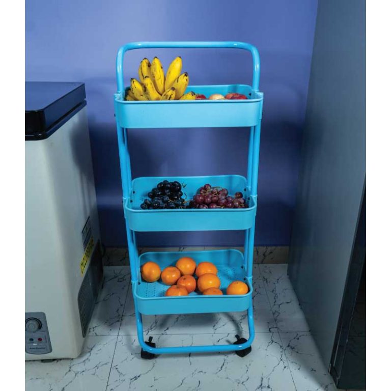 3 Layer Kitchen Cabinet Kitchen Rack Movable Kitchen Trolley Kitchen ...
