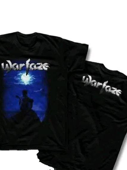 MEN'S COTTON T-SHIRT WARFAZE WITIE AND BLUE COMBINATION | Daraz.com.bd