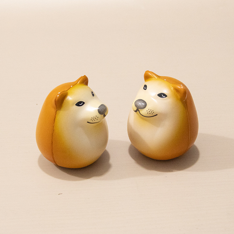 Push Pull Toys Original Cheems eggs, firewood, sand carvings, Shiba Inu ...