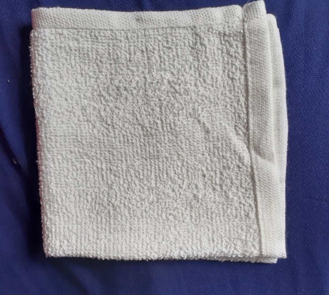 100% Cotton White Color Face and Handkerchief or Rumal ( Pocket ...