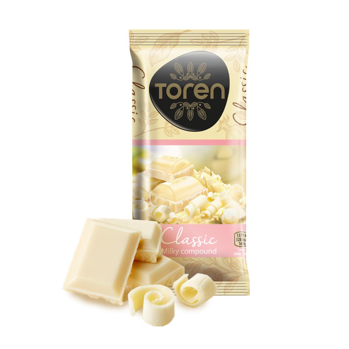 Toren Classic Compound Chocolate 52gm (Turkey) | Daraz.com.bd