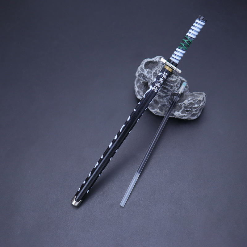 Creative Mini Katana Anime Sword Model Gel Pen Stationery Supplies ...