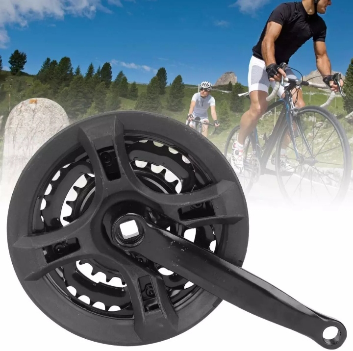 Bicycle Crank Set bicycle Gear Set Crank Set with chains cover for ...