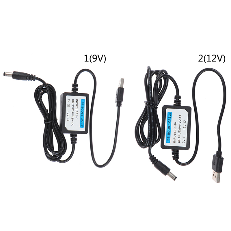 Legend USB Charge Power Boost Cable DC 2.1x5.5mm 5V to DC 9V/12V 1A ...