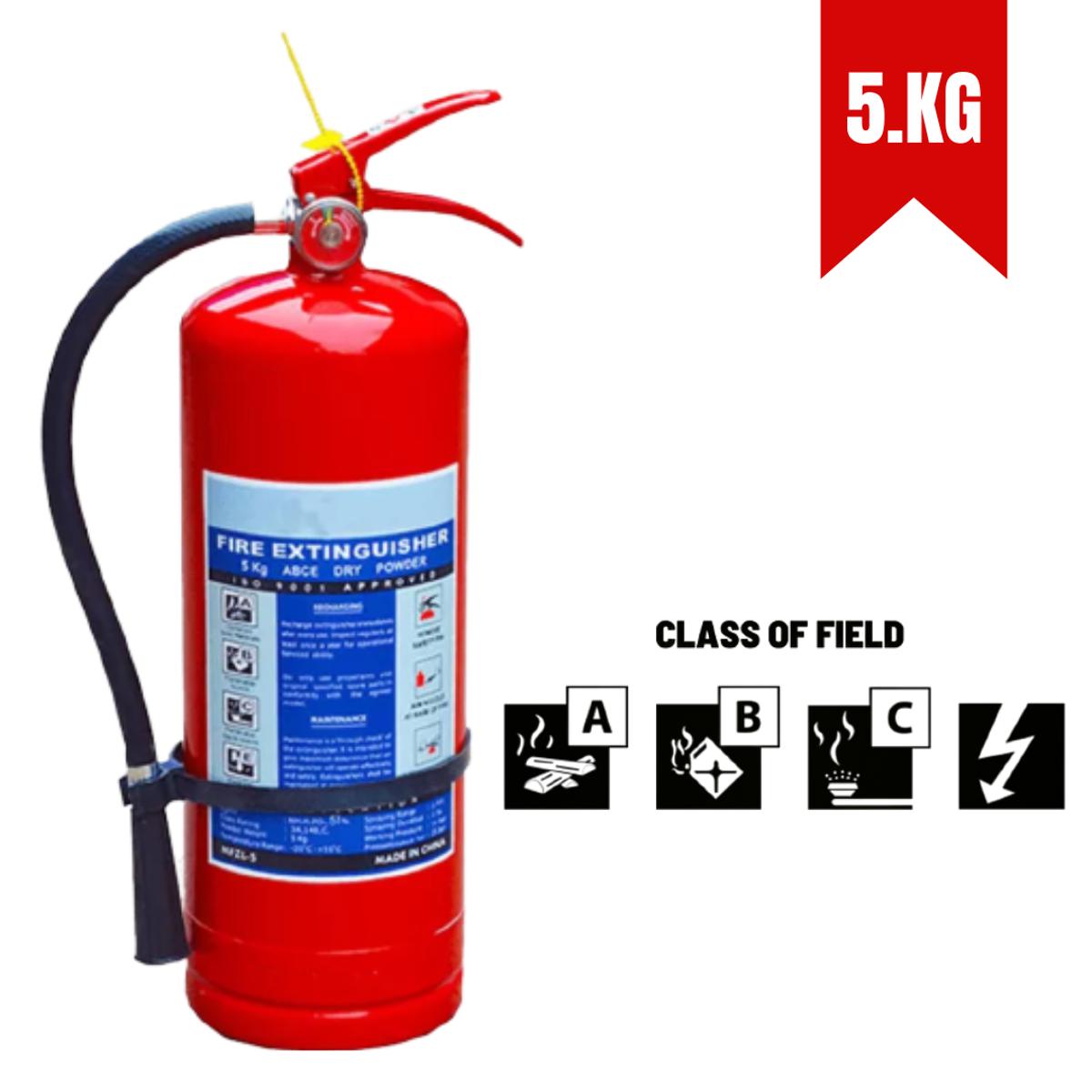 Fire Extinguisher 5KG - ABC Dry Powder | Daraz.com.bd