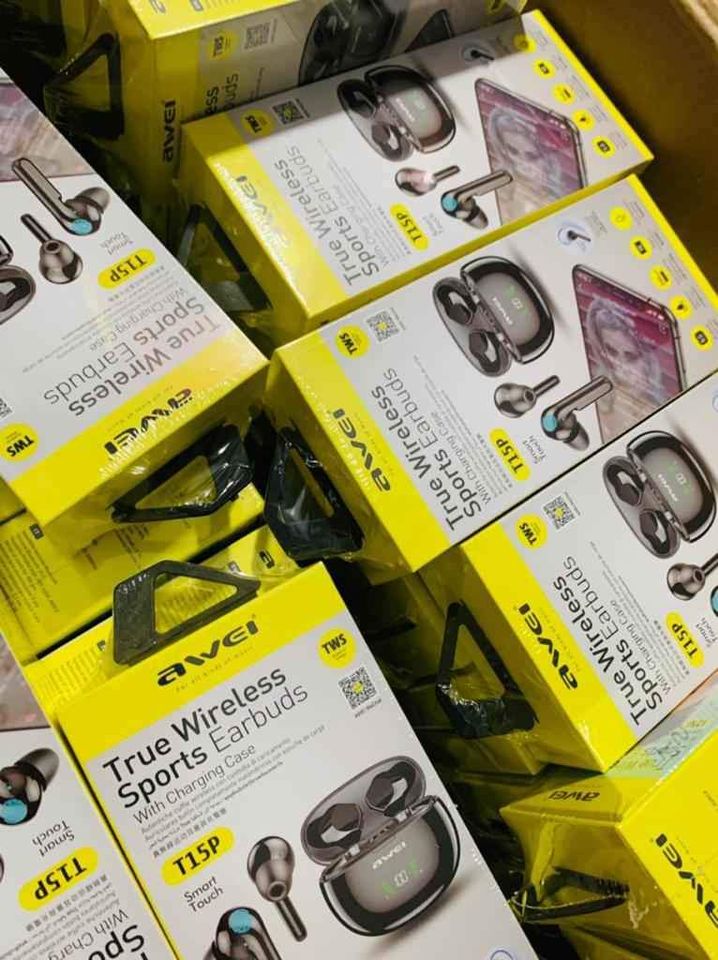 Awei T52 Pro True TWS Bluetooth Smart Touch Sports Dual Earbuds With ...