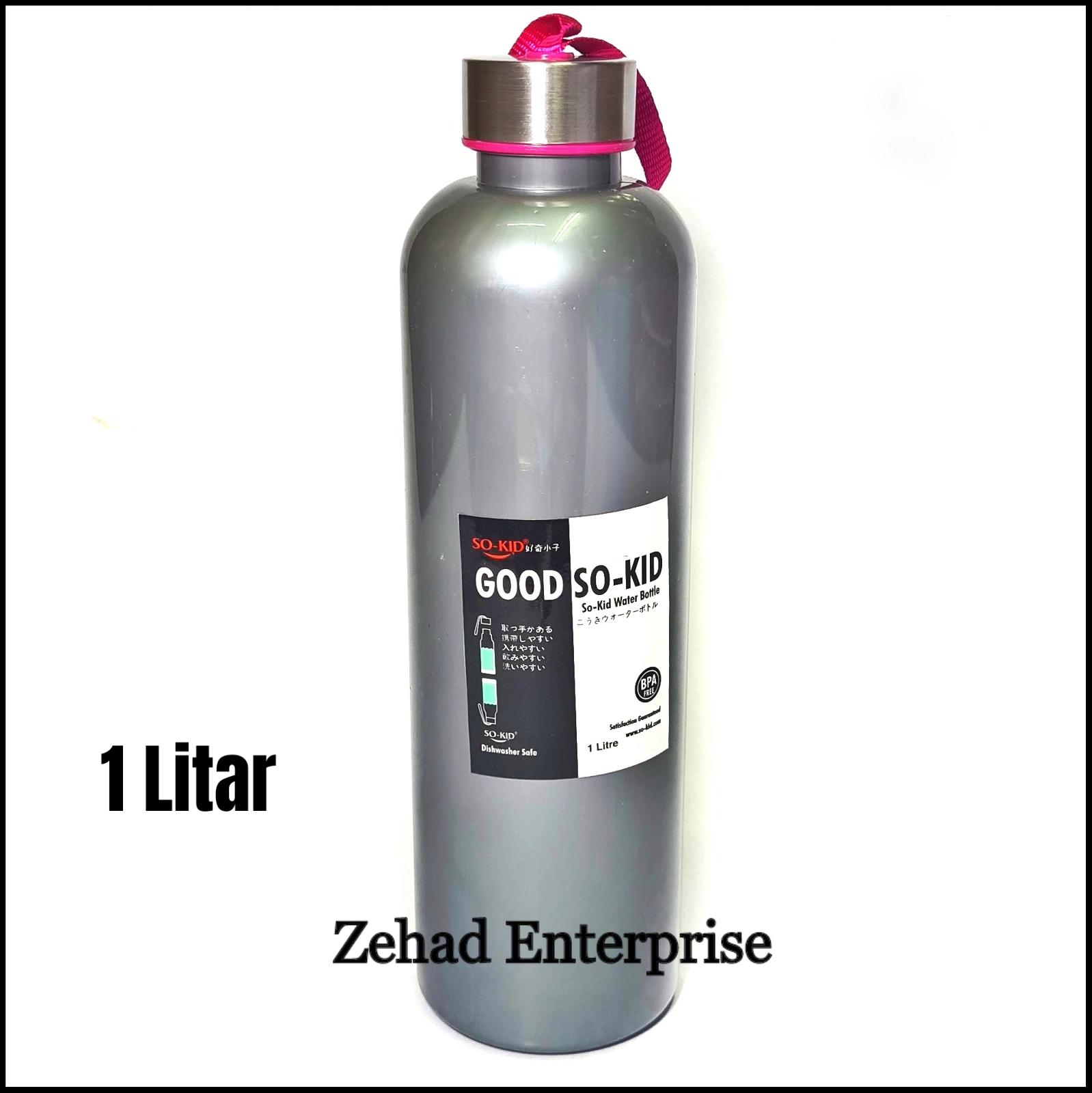 High Quality Classic Water Bottle- 1000 Ml Capacity - Stay Hydrated On ...