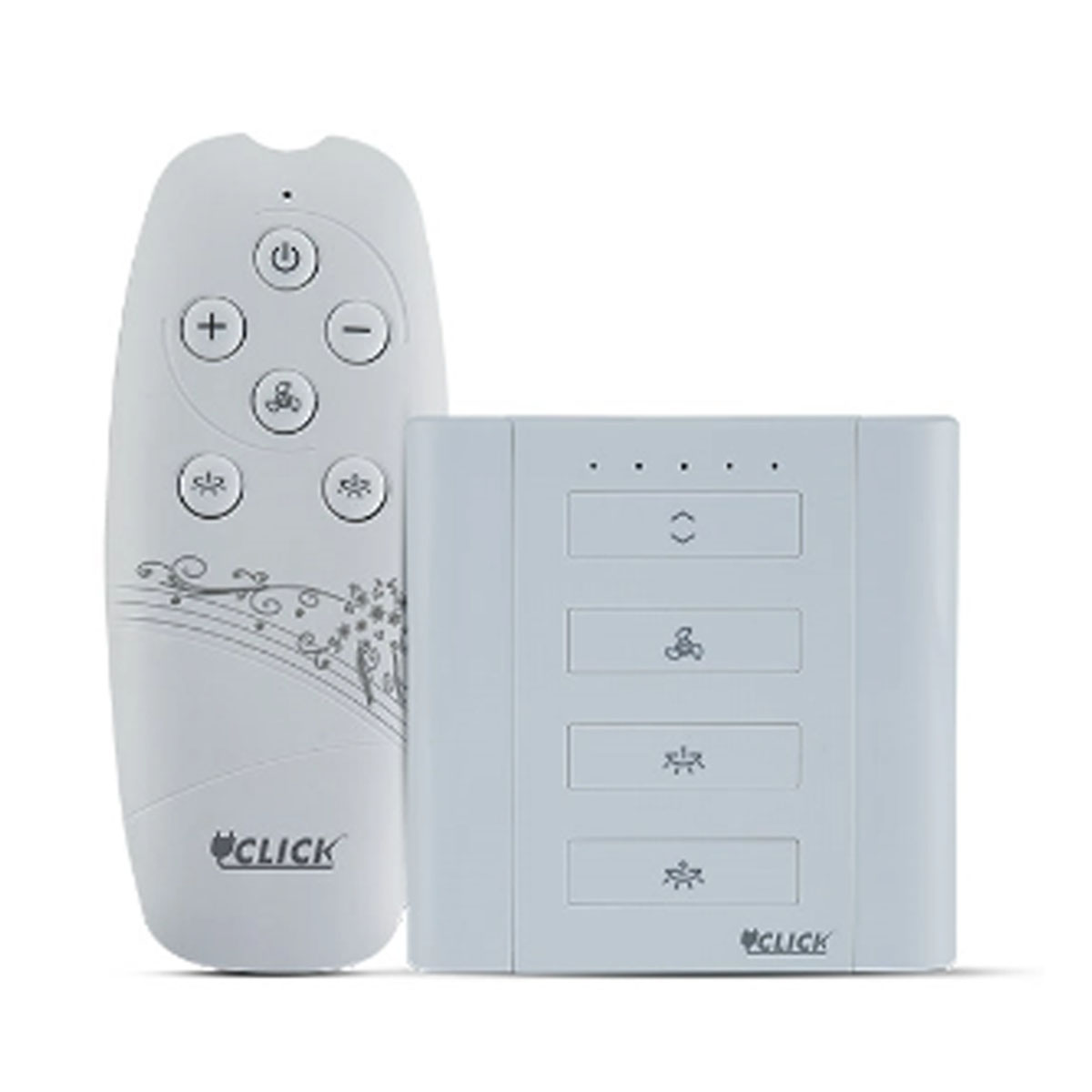 Click Wireless Remote Control Switch 2 Lights 1 Fan with Speed ...