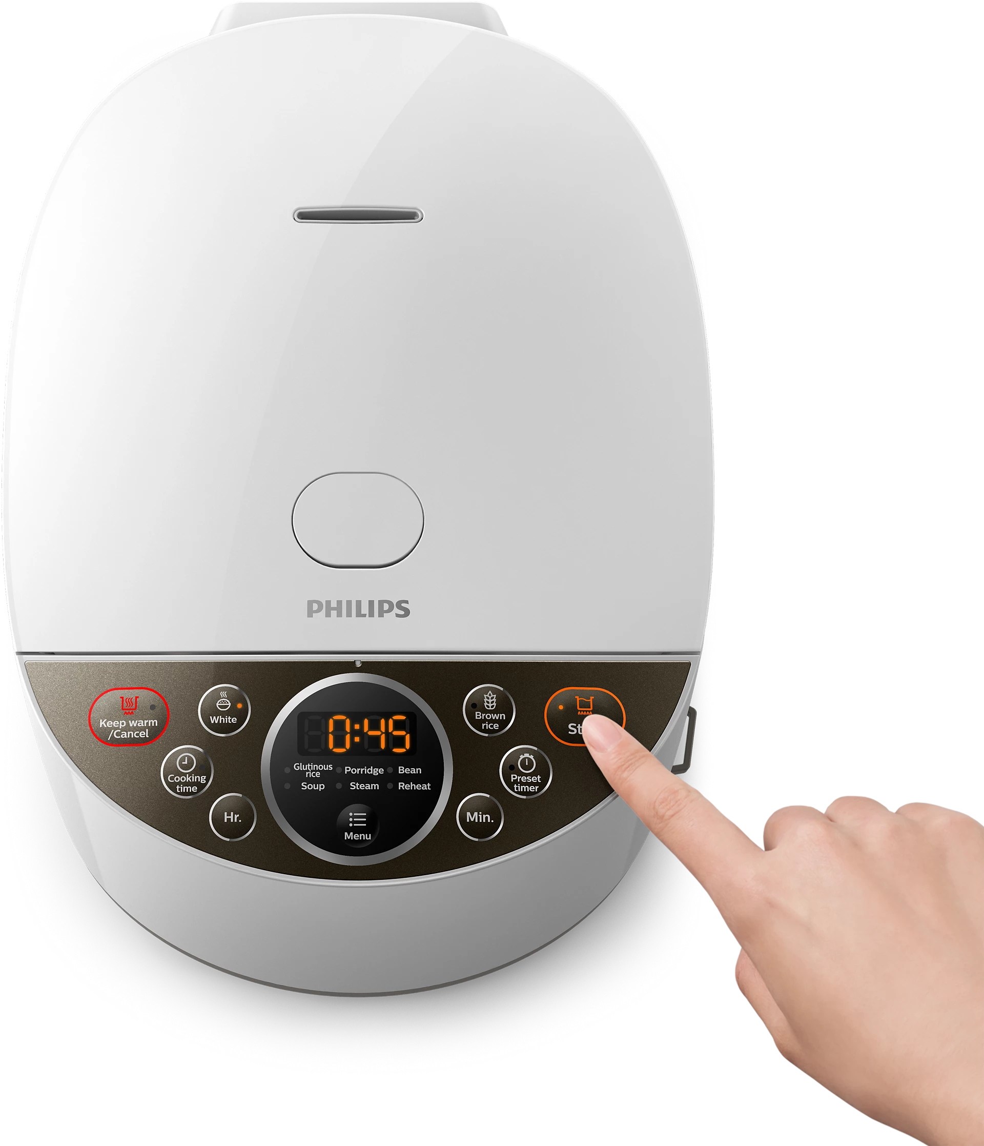 Philips Digital Rice Cooker HD4515 – 1.8L | Smart 3D Heating ...