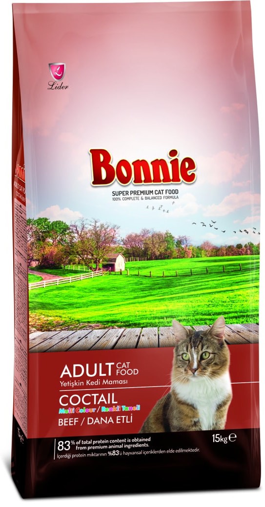Bonnie Cat Food – Beef Cocktail (1.5kg) | Daraz.com.bd