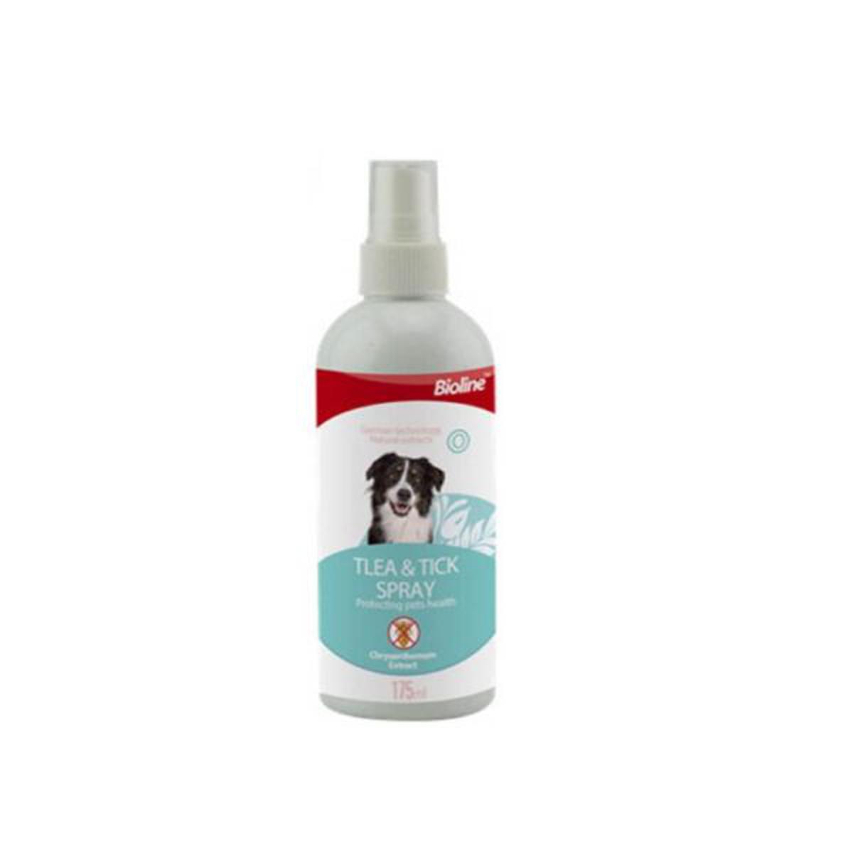 Bioline Dog Flea Tick Spray Anti Tick And Flea Lice Spray 175ml | Daraz ...