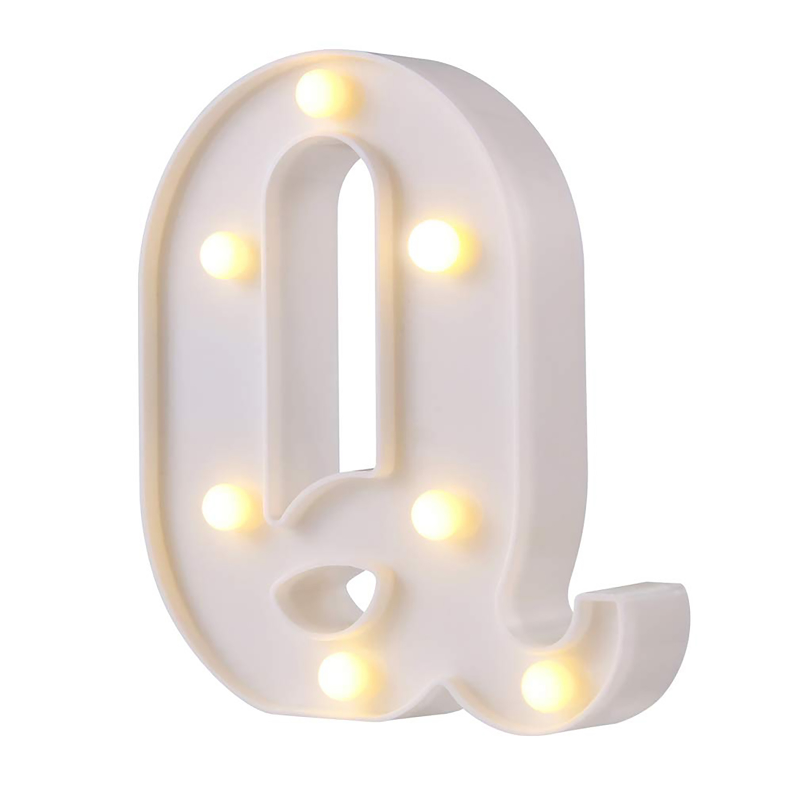 Alphabet Letter LED Night Light Lamp Outdoor Home Club Wedding Party ...