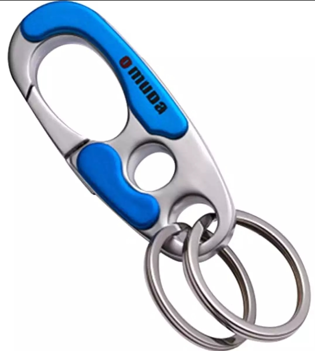 Key Ring OMUDA Blue metal keyring lock system | Daraz.com.bd