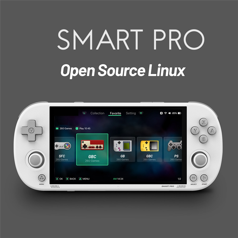 For Smart Pro Game Console Open Source Linux Retro Video Game Console ...