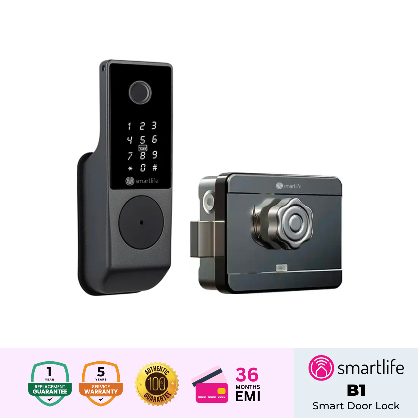 smartLife B1 Smart Door Lock | Daraz.com.bd