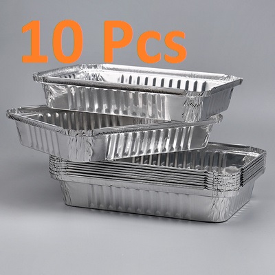 1000 ml One Time Aluminum Foil Box 100pcs | Daraz.com.bd