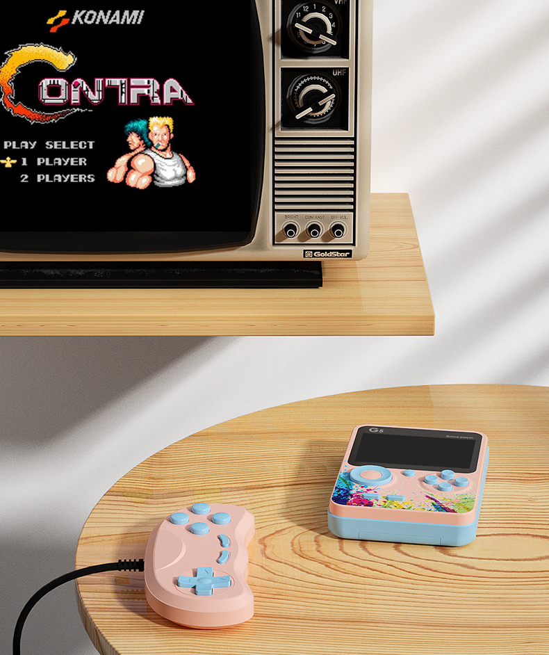 G5 Mini TV Portable Classic Handheld Retro Video Game Console Built-in ...