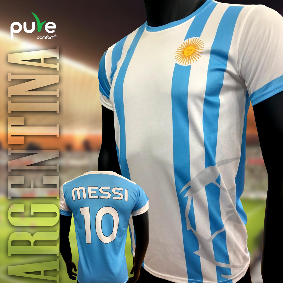 ARGENTINA Fan Made Jersey | Daraz.com.bd