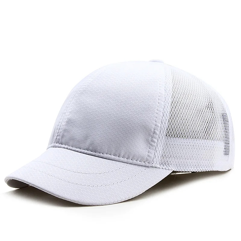 New Short Brim Snapback Cap Cotton Baseball Caps For Men Women Hip Hop ...