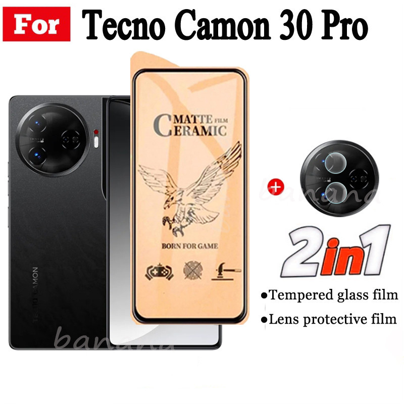 Tecno Camon 30 5G Tempered Glass for Tecno Camon 30 Pro 5G Anti ...