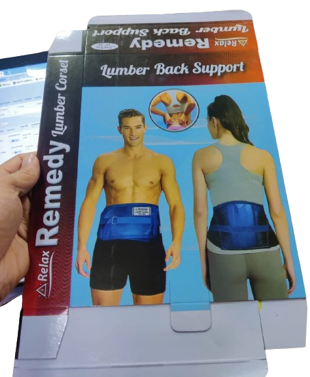 FexjaBack Pain Relief belt Lumber Corset Belt instant pain remove lower ...