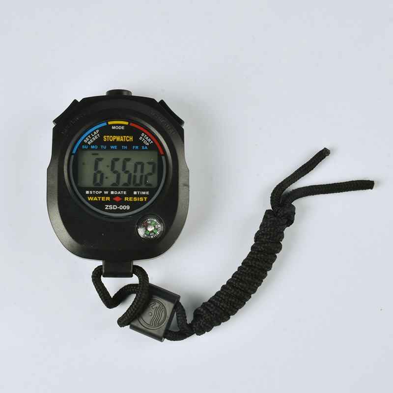 Waterproof Digital LCD Built-in Compass Stopwatch Chronograph Timer ...