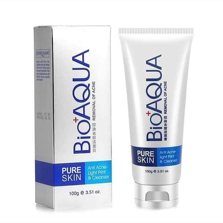 Bioaqua Pure Skin Acne Face Wash 100G