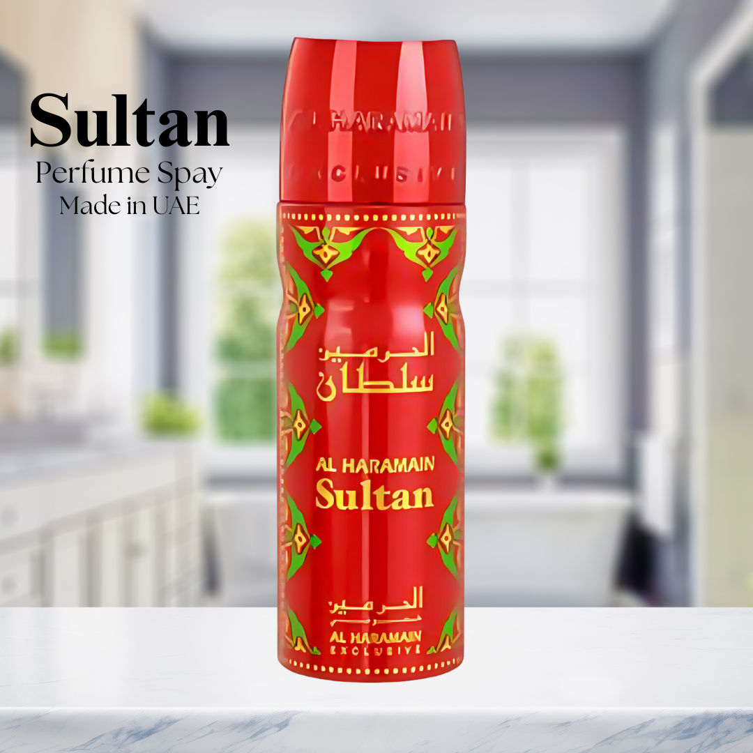 Premium Sultan Perfume Spray | Long Lasting | Alcohol Free | Daraz.com.bd