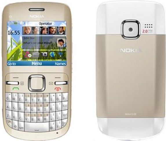 For Nokia C3 Front And Back Side Mobile Mobile Casing Housing Cashing