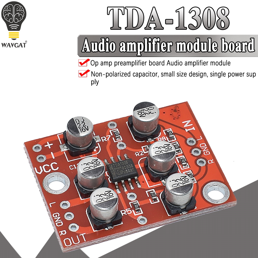 【The road to happiness Store】Mini headphone TDA1308 audio module ...