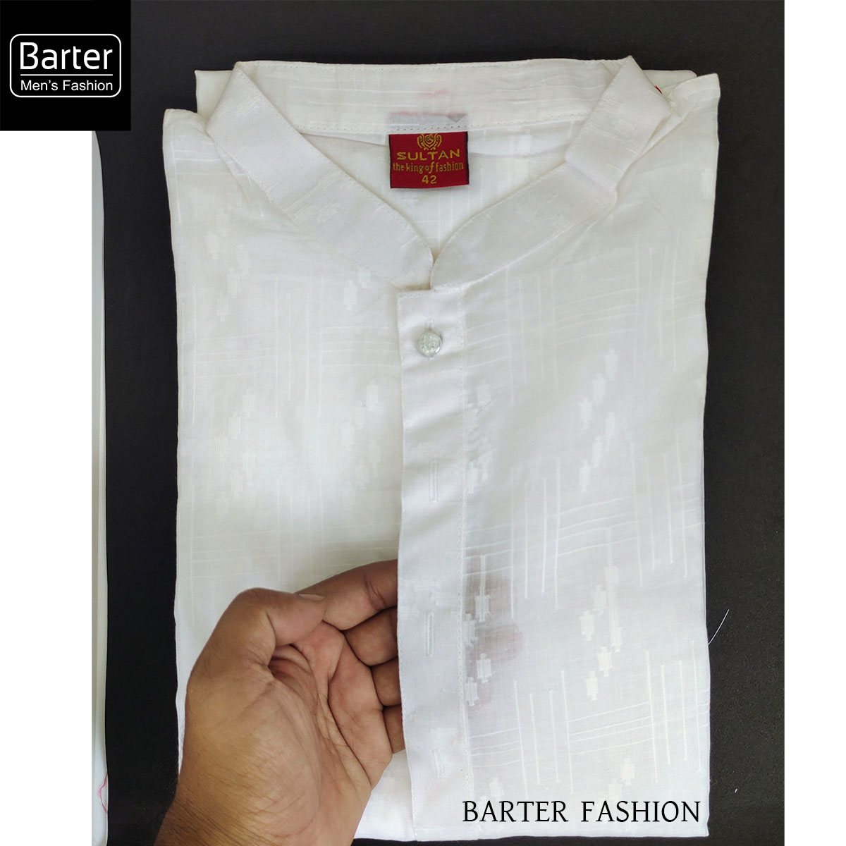 Stylish Cotton Panjabi For Men Duti Pure Suti Punjabi - Panjabi | Daraz ...