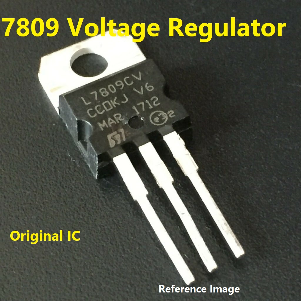 A Class LM7809 Voltage Regulator LM7809 IC 9V 1.5A Voltage Regulator 3 Pin Leads 7809 Regulator ...
