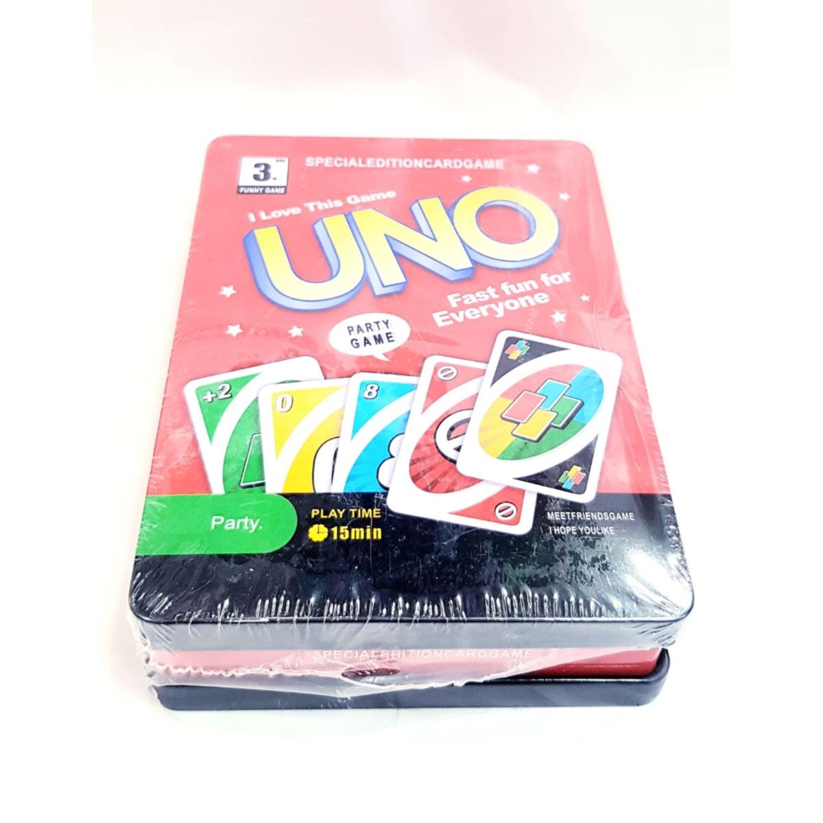 Steel box UNO card | Daraz.com.bd