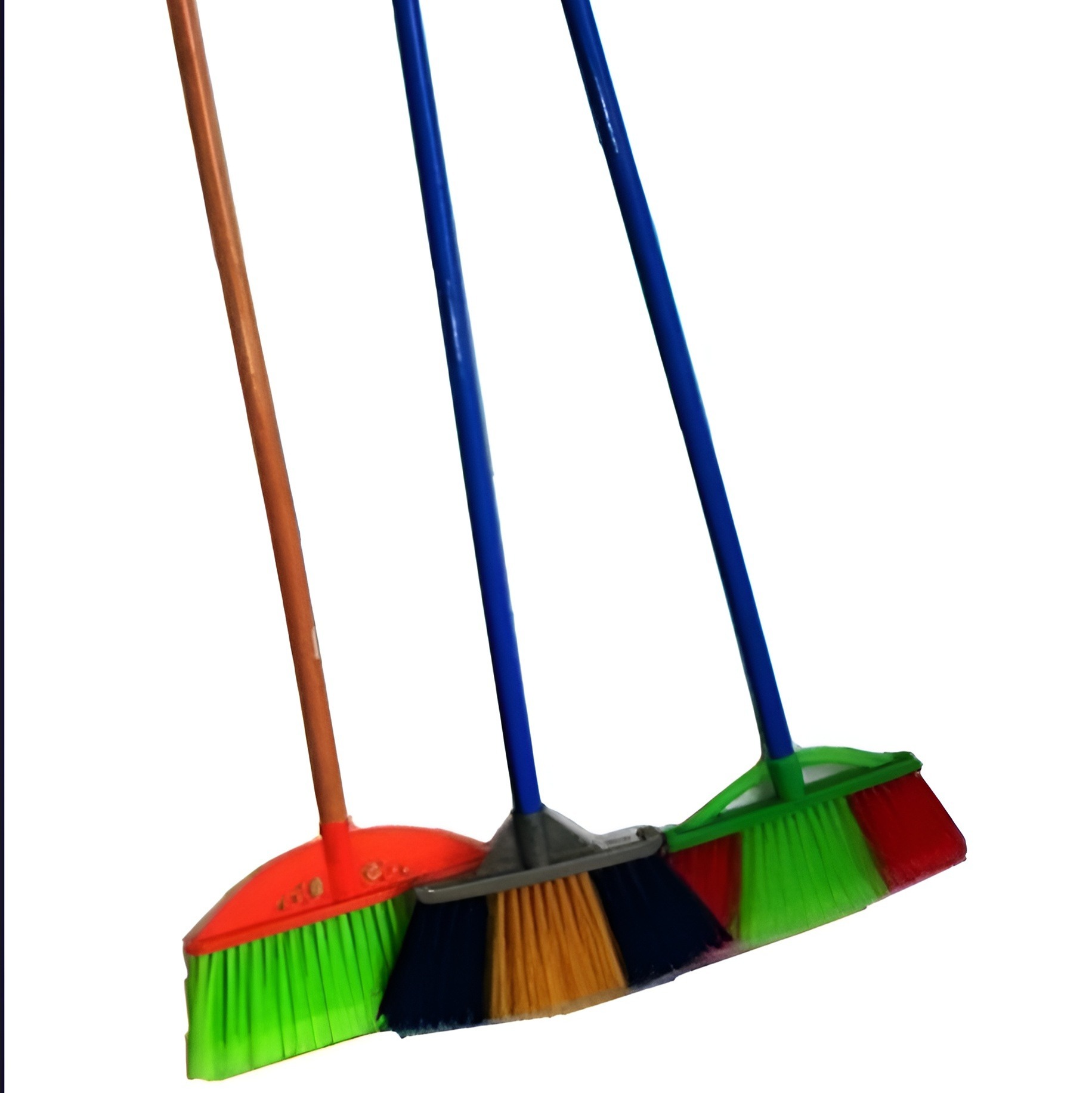 Plastic Broom Floor Cleaning Broom With Handle, Portable Tool For ...