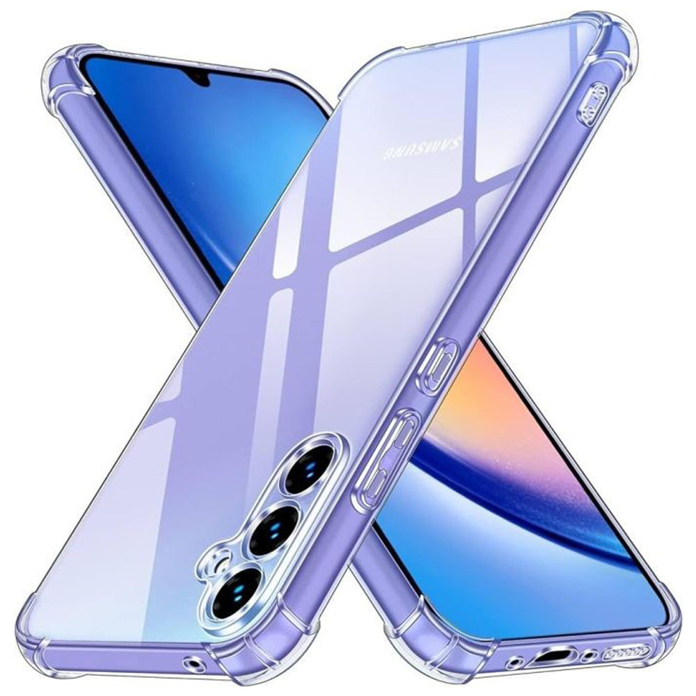 For SAMSUNG Galaxy A24 4G clear transparent Back cover